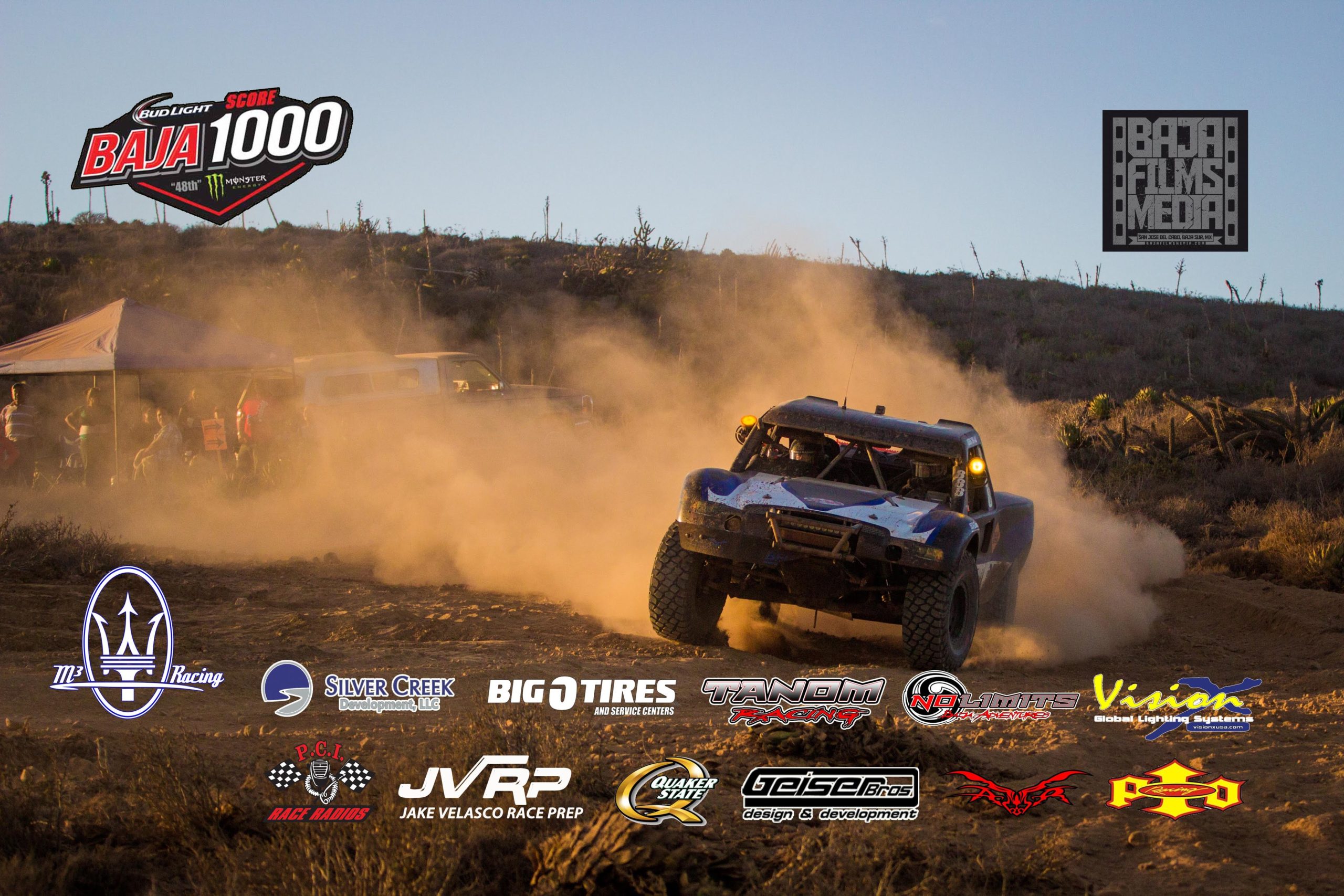 M3 RACING - 2015 BUD LIGHT SCORE BAJA 1000 - SCORE International